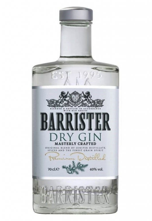 Barrister Dry Gin 40% 0.7l - Borshop - Nemcsak borok