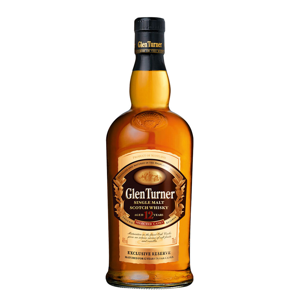 Glen Turner 12 éves whisky 40% 0.7l - Borshop - Nemcsak borok
